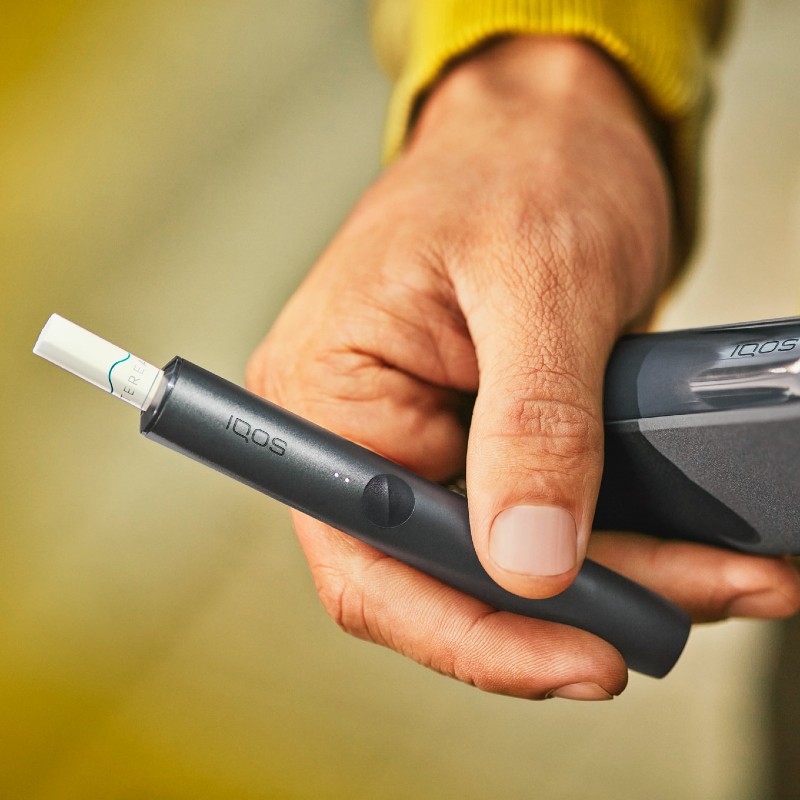 IQOS Iluma Heated Tobacco Device Kit (Grey) - VapeMountain.com