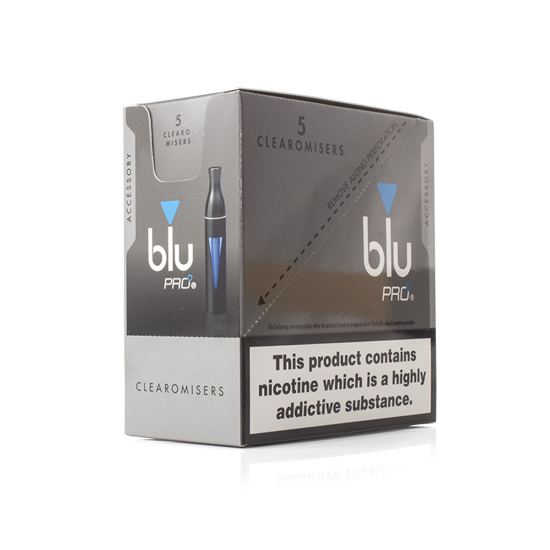 Blu Pro E-Cigarette Clearomiser (Pack of Five) - VapeMountain.com