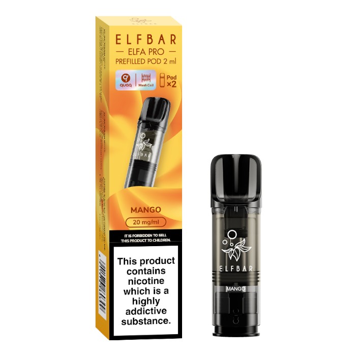 ELFA PRO Mango Refills 2pk - VapeMountain.com