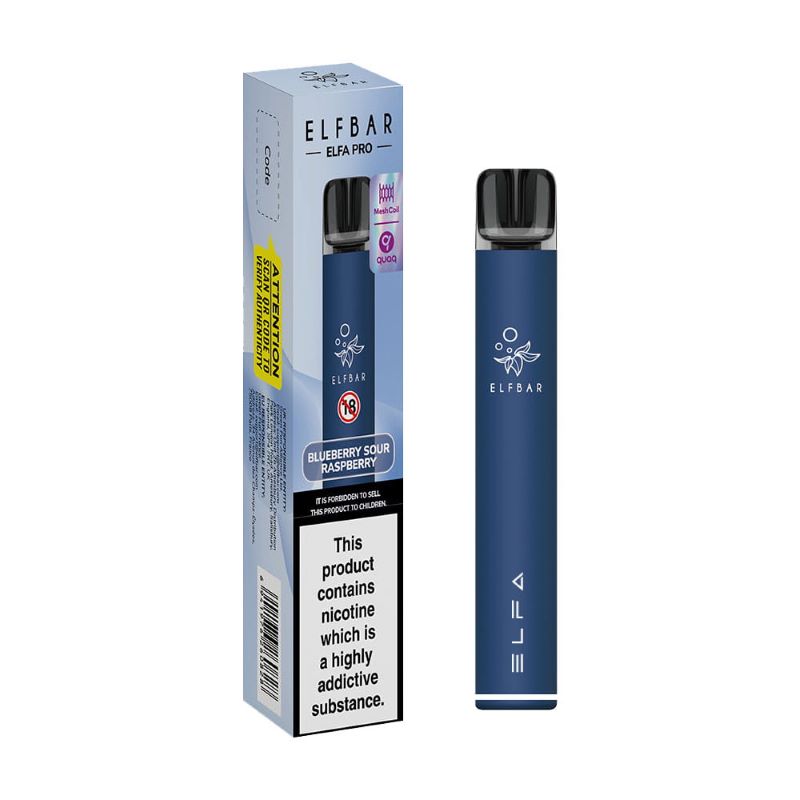 Elf Bar ELFA PRO E-Cig Kit Navy/Blueberry - VapeMountain.com