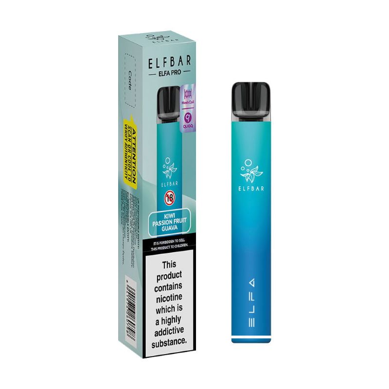 Elf Bar ELFA PRO Vape Kit Blue/Kiwi - VapeMountain.com