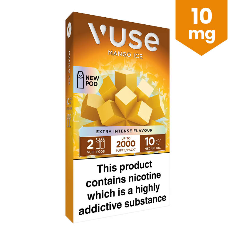 Vuse Intense Mango Ice Refill Pods (10mg) - VapeMountain.com