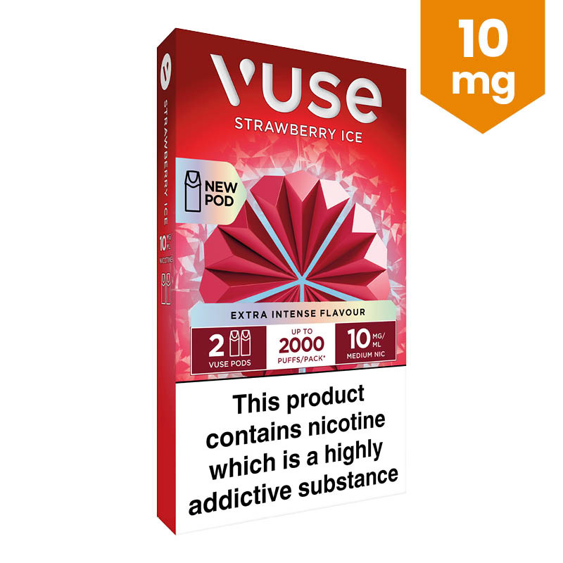 Vuse Strawberry Ice Refill Pods (10mg) - VapeMountain.com