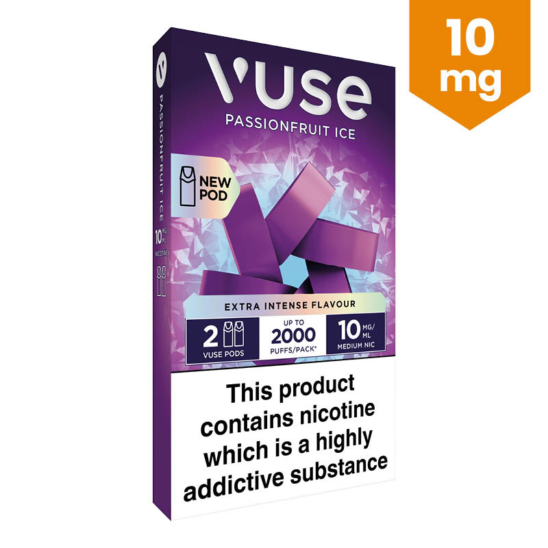 Vuse Passionfruit Ice Refill Pods (10mg) - VapeMountain.com