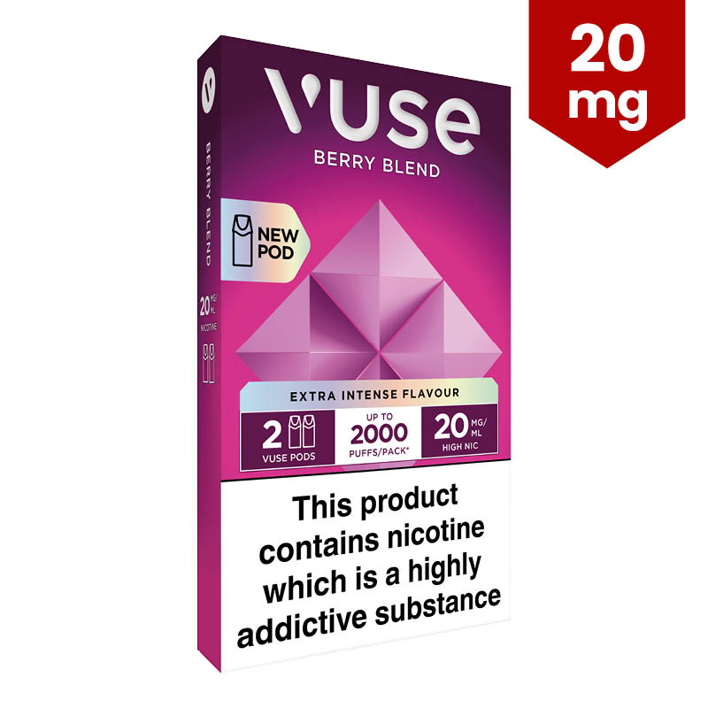 Vuse Extra Berry Blend Refill Pods (20mg) - VapeMountain.com