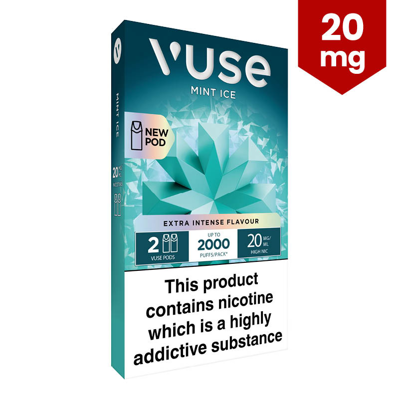Vuse Extra Mint Ice Refill Pods (20mg) - VapeMountain.com