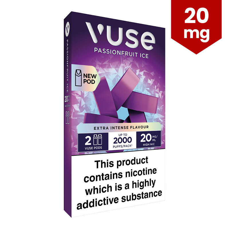Vuse Passionfruit Ice Refill Pods (20mg) - VapeMountain.com