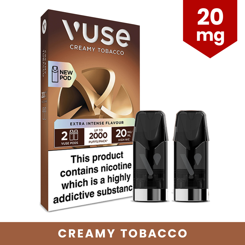 Vuse Creamy Tobacco Refill Pods (20mg) - VapeMountain.com