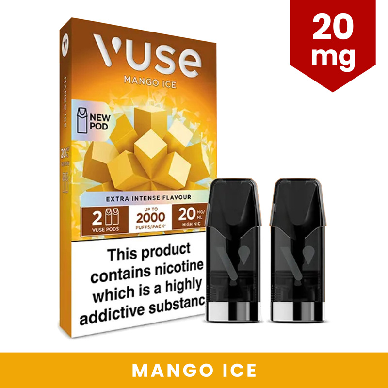 Vuse Intense Mango Ice Refill Pods (20mg) - VapeMountain.com