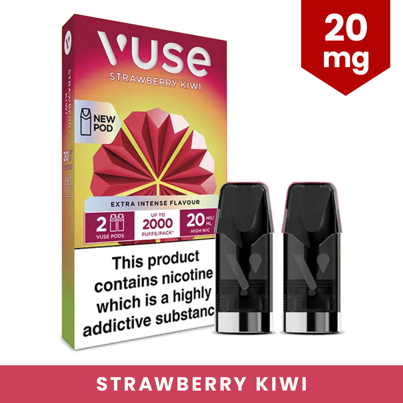 Vuse Strawberry Kiwi Refill Pods (20mg) - VapeMountain.com