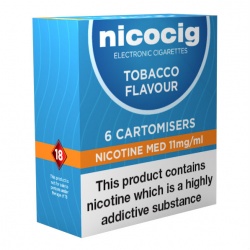 Nicocig E-Cigarettes and Refill Cartomisers - VapeMountain.com