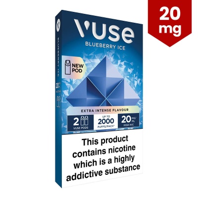 Vuse Blueberry Ice Refill Pods (20mg) - VapeMountain.com
