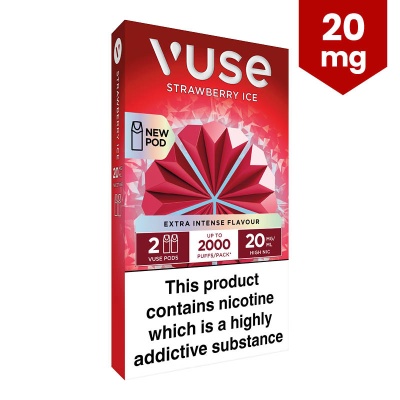 Vuse Strawberry Ice Refill Pods (10mg) - VapeMountain.com